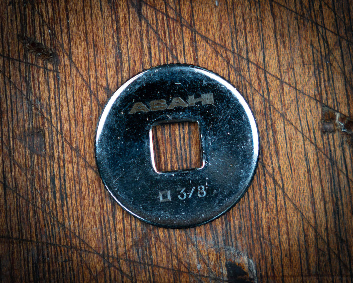 Asahi 3/8" Ratchet Spinner Disk - Lightweight & Efficient